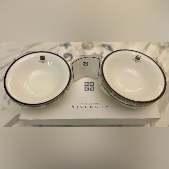 Givenchy | Dining | Givenchyporcelaine Paris Luxury Bowl Set Set Of 5 ...